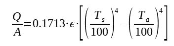 Heat loss calculation of uninsulated pipe to air (with calculator Excel)